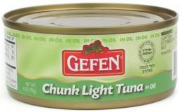 Gefen Chunk Light Tuna In Oil, 170g - Never Wash A Dish