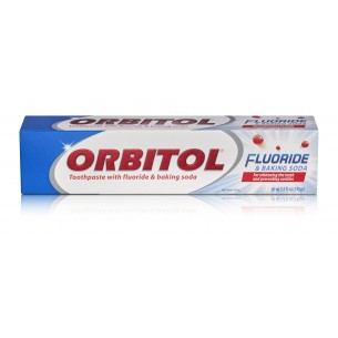Orbitol Fluoride & Baking Soda Toothpaste, 145g - Never Wash A Dish