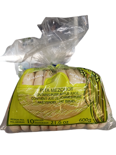 Pita Royale Regular Mezonot Pitas 8pk - Never Wash A Dish