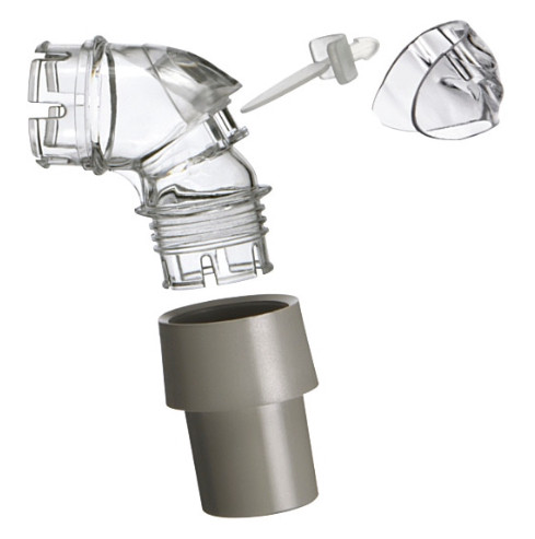 Elbow Assembly For Resmed Mirage Quattro And Quattro Fx