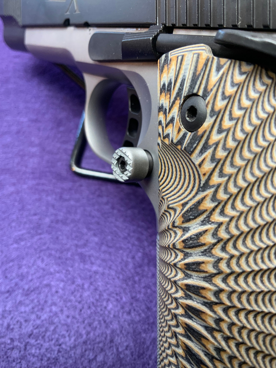 Titanium 1911 Extended Magazine Release - One Force Weaponry