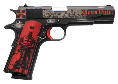 Tisas Arms 1911 Crusader Full Size Frame 45 ACP 7+1 5" Steel Serrated ...
