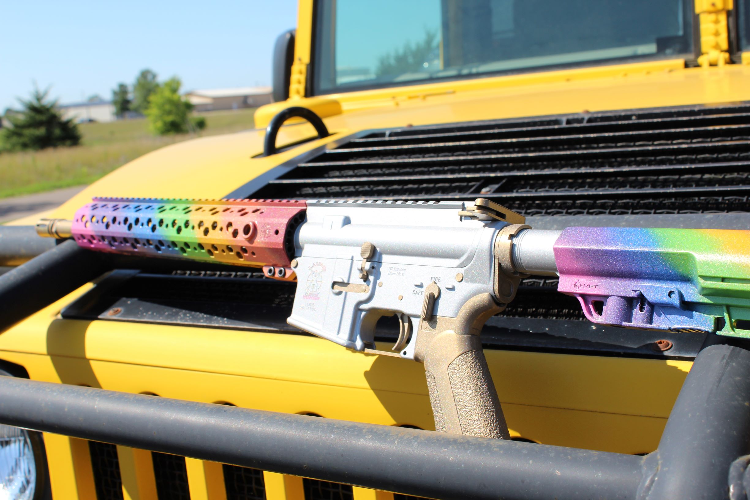 Unicorn Gun using DuraPearl Unicorn by DuraCoat - DuraCoat Finishes