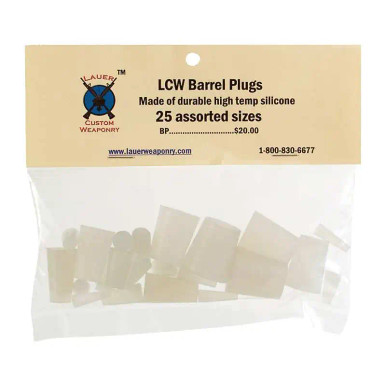 Lauer Custom Weaponry Barrel Plugs - DuraCoat Finishes