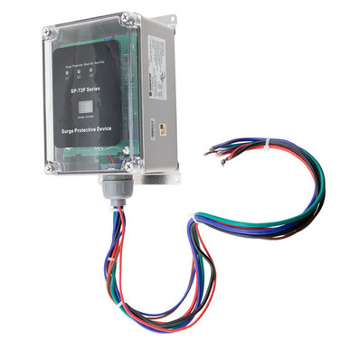 AC SPD Surge Counter Type 2 EMI Filtered 480/277Vac Wye 300kA/phase ...