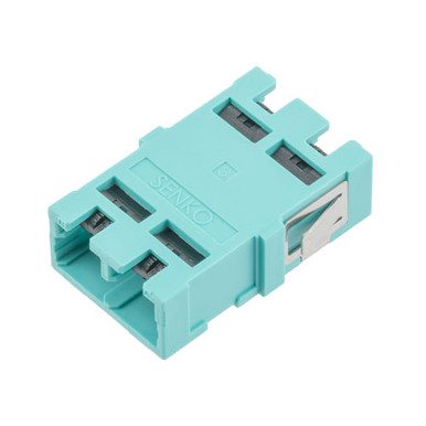 CS Dual Channel (4F) Adapter, without Flange, Aqua - Channel Comp LLC