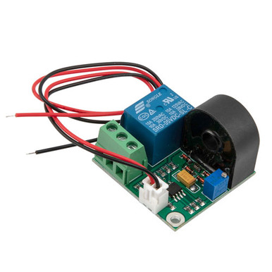 AC current sensor with relay and switch output short circuit protector ...