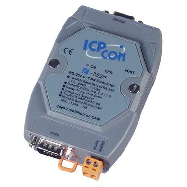 ICP DAS RS232 to CAN Protocol Converter - Channel Comp LLC