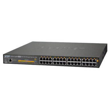 16-Port Gigabit 60W Ultra PoE Managed Injector Hub (600W) - Channel ...