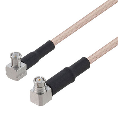 BNC Plug Right Angle to SMP Plug Right Angle using RG316 Coax Cable 48 ...