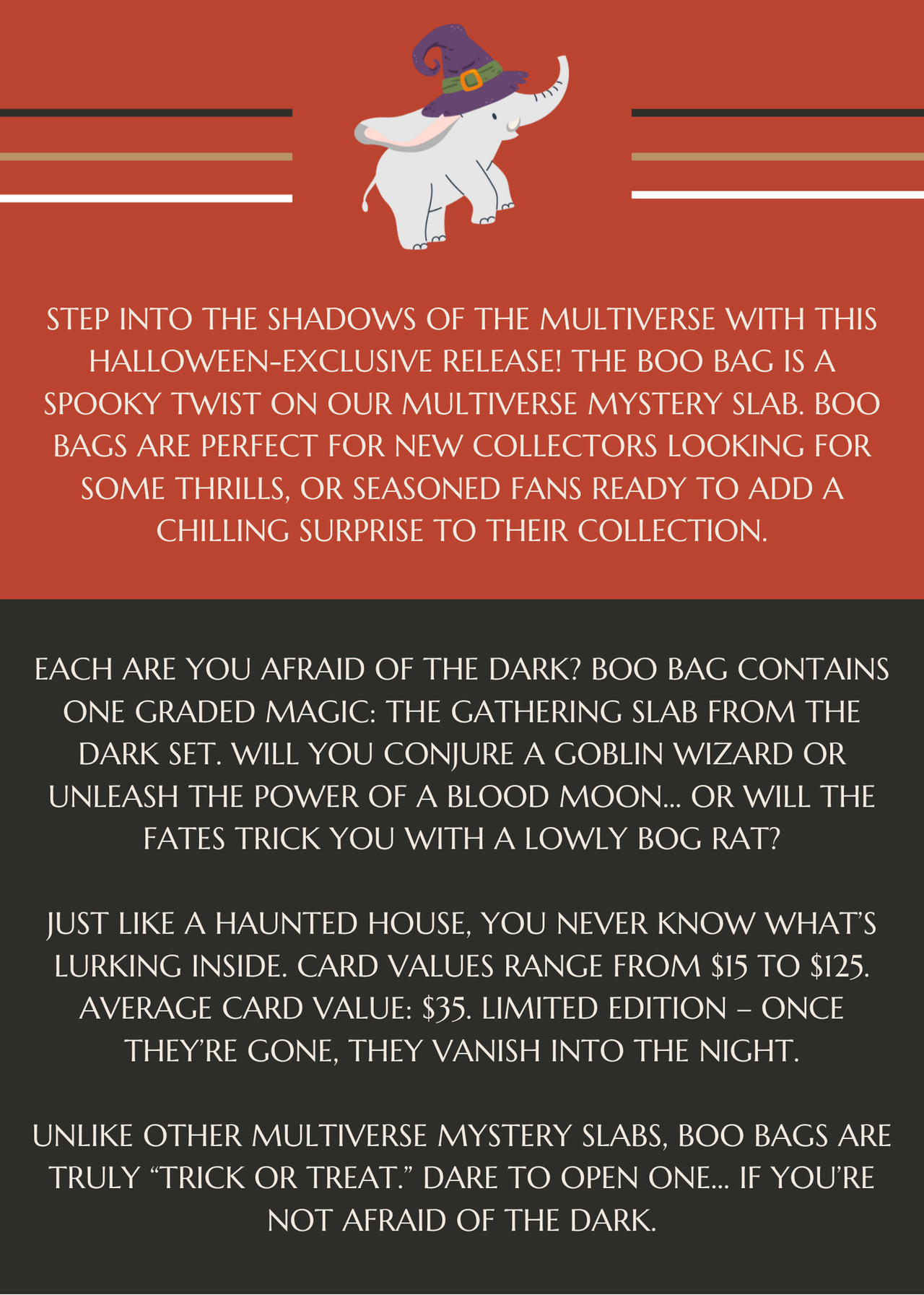 Boo Bag - Are You Afraid of The Dark?