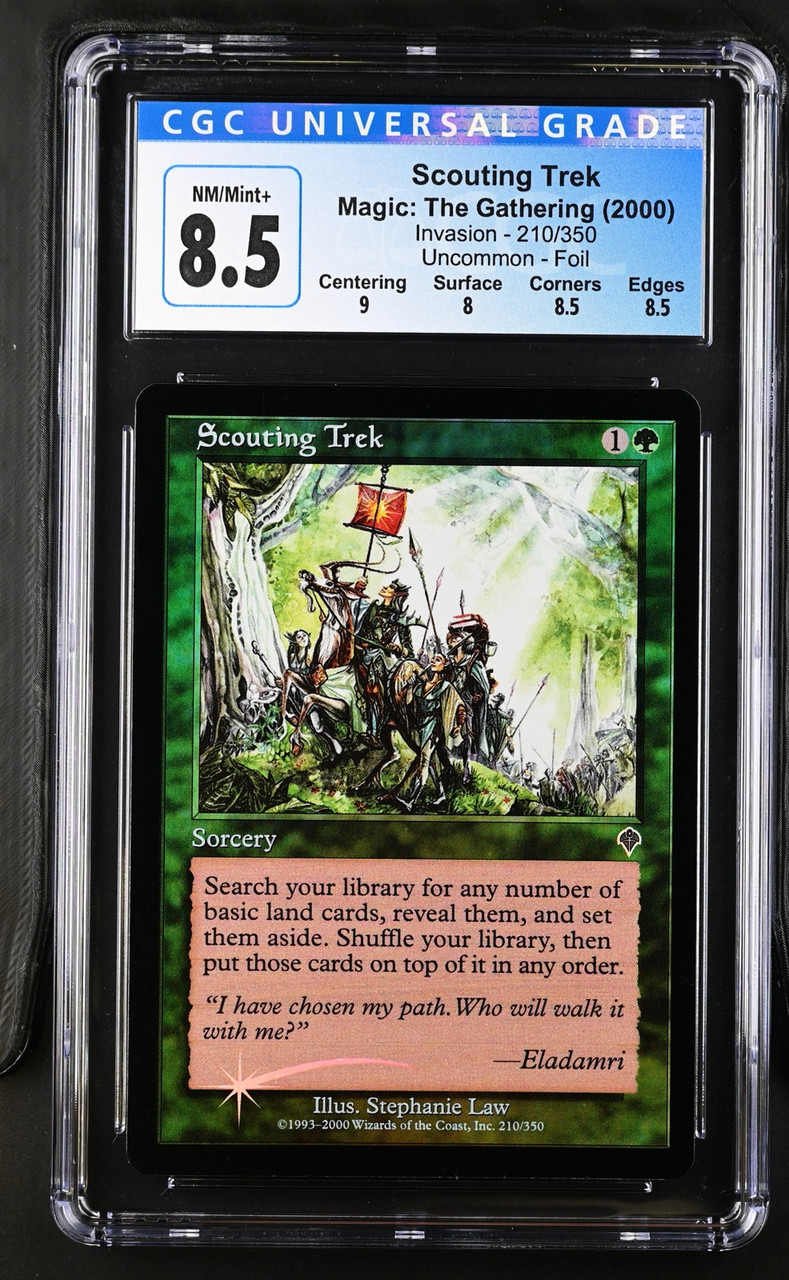 SCOUTING TREK Invasion Foil U CGC 8.5 #4089818169