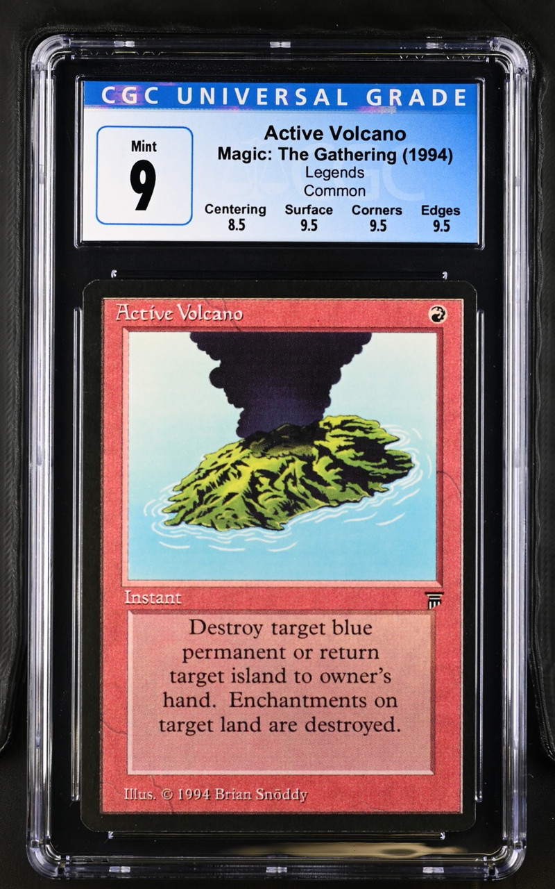 ACTIVE VOLCANO Legends C CGC 9 #4147724173