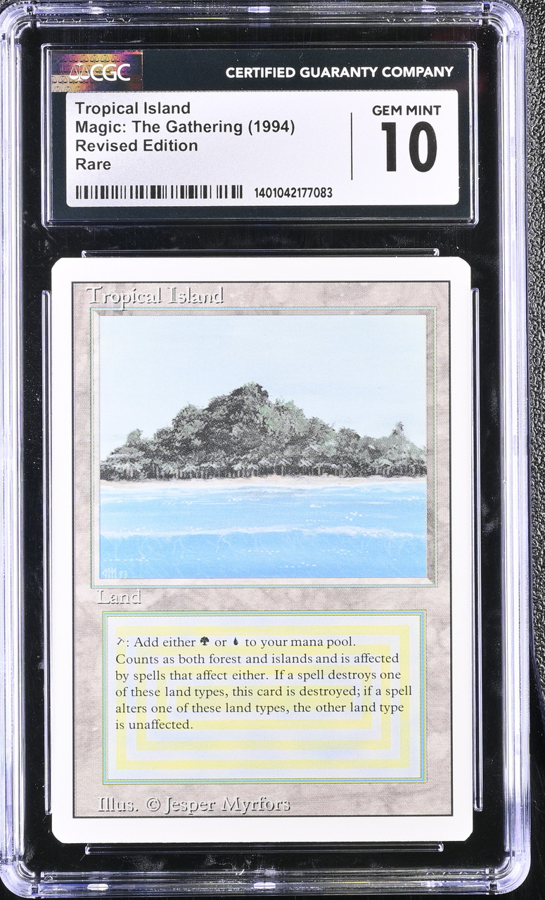 TROPICAL ISLAND Revised CGC 10 - Nostalgium