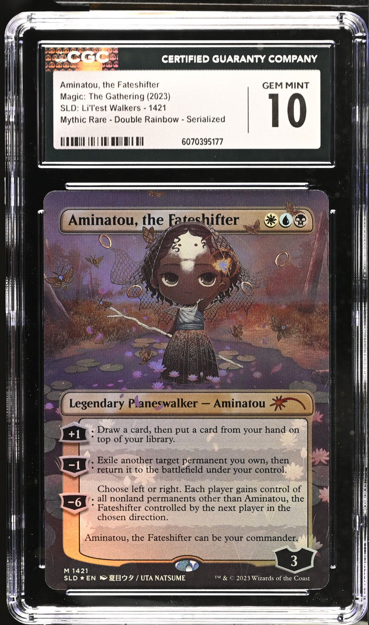 AMINATOU, THE FATESHIFTER SLD: Li’l’est Walkers Foil CGC 10 LABEL TYPO ...