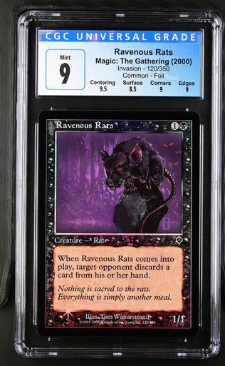 RAVENOUS RATS Invasion Foil C CGC 9 #4089818147