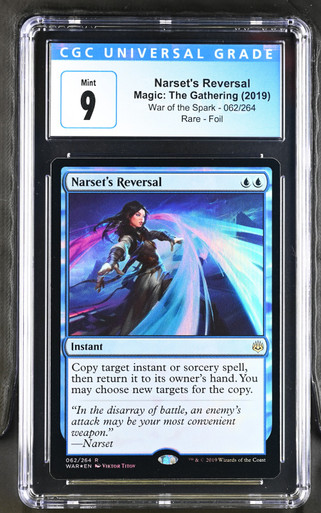 NARSET'S REVERSAL War of the Spark Foil Rare CGC 9 #4126540093