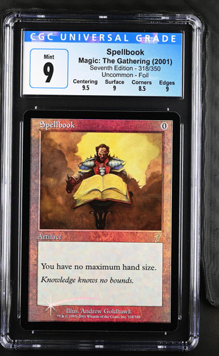 SPELLBOOK 7th Edition Foil U CGC 9 #4078152220