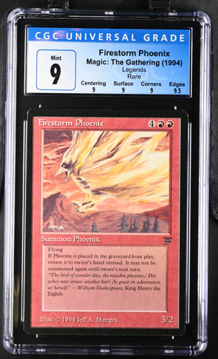 FIRESTORM PHOENIX Legends Rare RL CGC 9 Q+ #4052820069