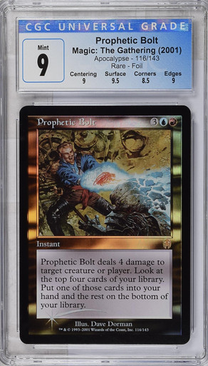 PROPHETIC BOLT Apocalypse Foil CGC 9 #3895471055