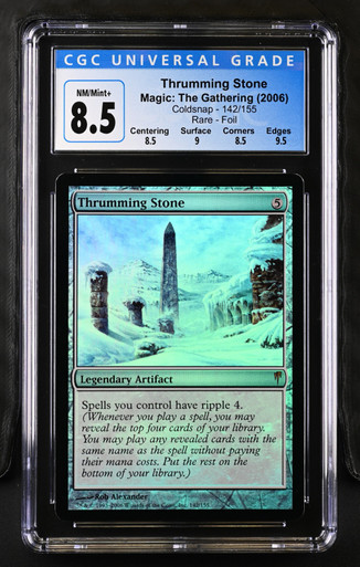 THRUMMING STONE Coldsnap Foil CGC 8.5 Q++ #3991407194