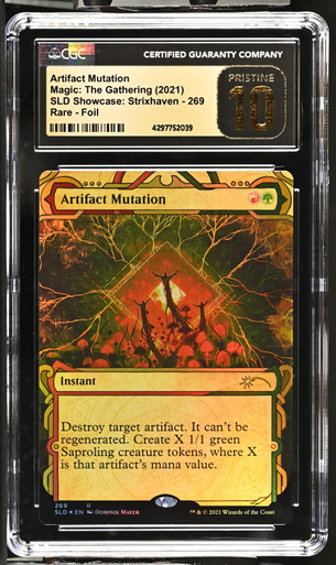 ARTIFACT MUTATION SLD SHOWCASE: STRIXHAVEN Foil CGC 10 - Nostalgium