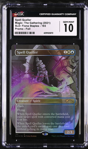 SPELL QUELLER SLD: Fiona Staples Foil CGC 10 - Nostalgium