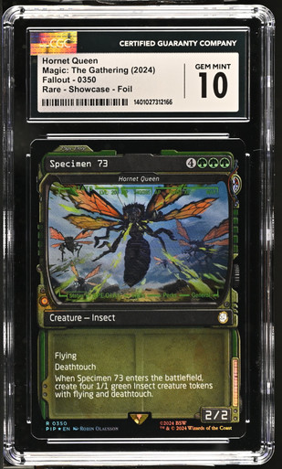 HORNET QUEEN Universes Beyond: Fallout Specimen 73 Foil CGC 10 ...