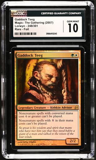 GADDOCK TEEG Lorwyn Foil CGC 10 - Nostalgium