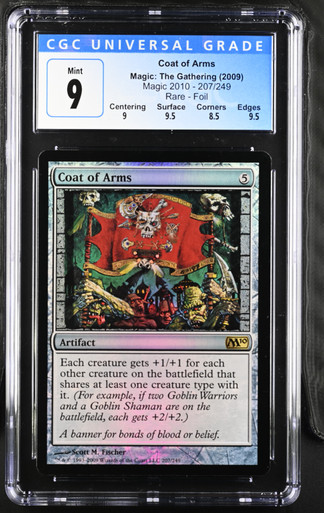 COAT OF ARMS 2010 Core Set Foil CGC 9 - Nostalgium