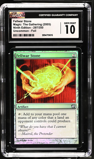 FELLWAR STONE 9th Edition Foil CGC 10 - Nostalgium