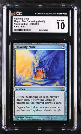 HOWLING MINE 9th Edition Foil CGC 10 - Nostalgium