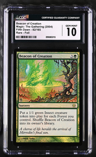BEACON OF CREATION Fifth Dawn Foil CGC 10 - Nostalgium