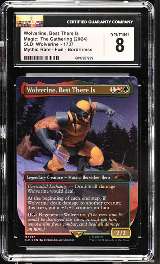 WOLVERINE, BEST THERE IS SLD: Marvel Foil CGC 8 - Nostalgium