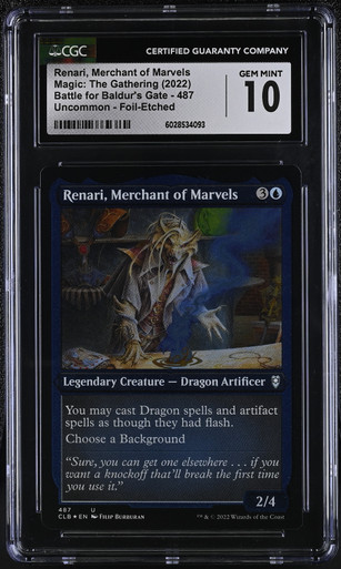 RENARI, MERCHANT OF MARVELS Commander Legends: Battle for Baldur's Gate ...