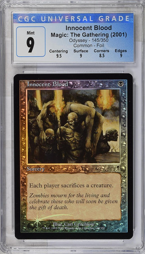 INNOCENT BLOOD Odyssey Foil CGC 9 - Nostalgium