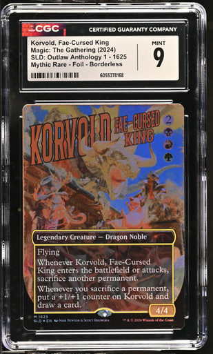 KORVOLD, FAE-CURSED KING SLD: Outlaw Anthology Foil CGC 9 - Nostalgium