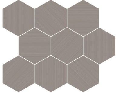 Mosaic Neostile 2.0 Ash Hex 11.5" x 14" - Maxi Flooring & Bath