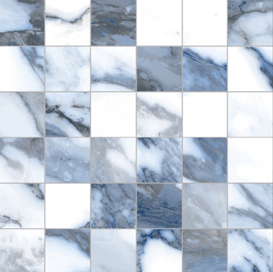 Mosaic Crash Blue Natural 2X2 (12X12 Sheet) EACH Sqft x Box - Maxi ...