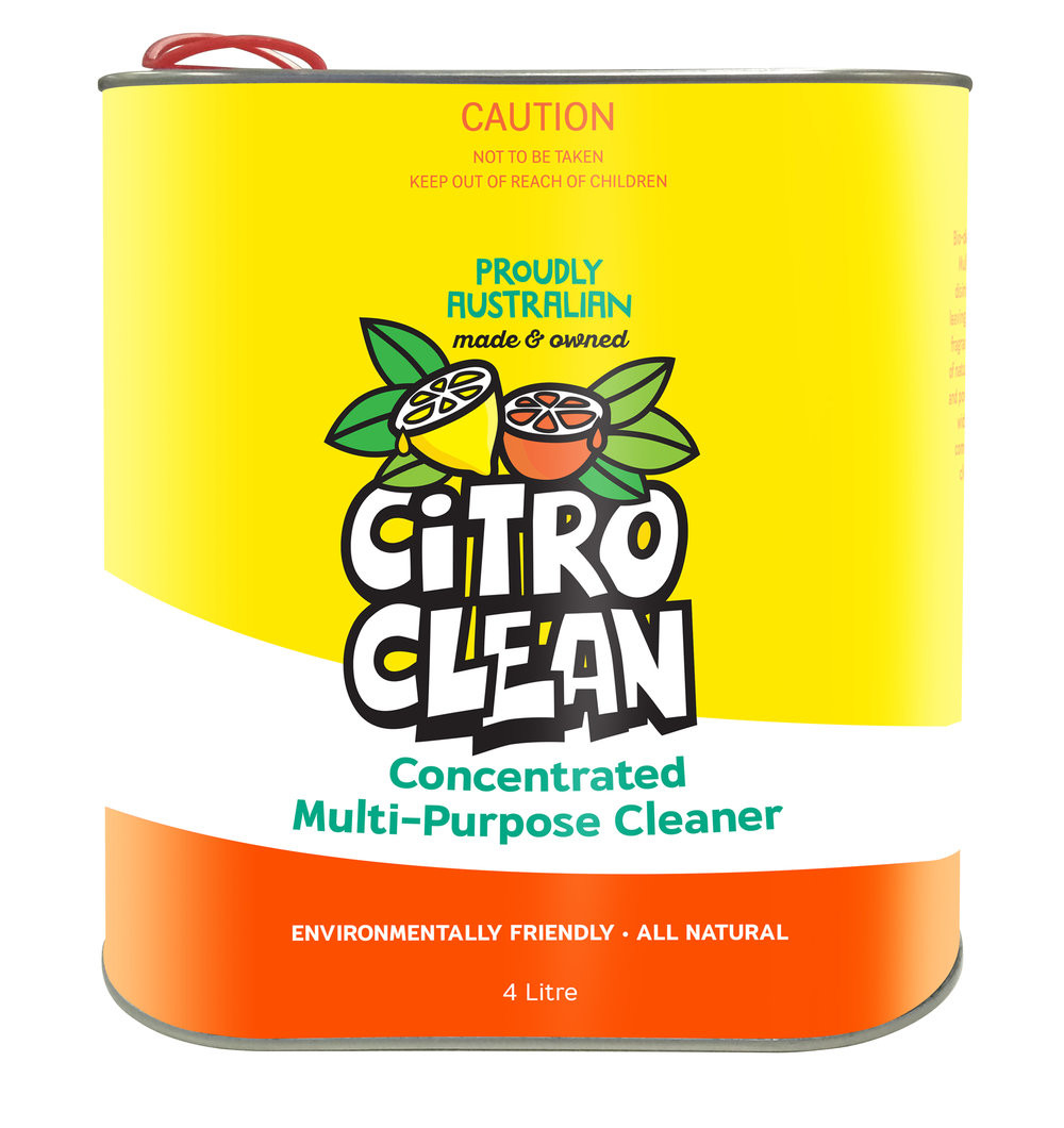 Citro Clean Concentrated Multi Purpose Cleaner 4LT Ea - Melbourne ...