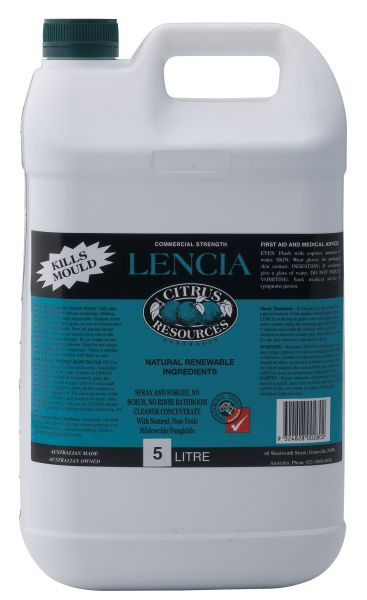 Lencia Bathroom Cleaner & Maintainer 5LT Ea Research - Melbourne ...