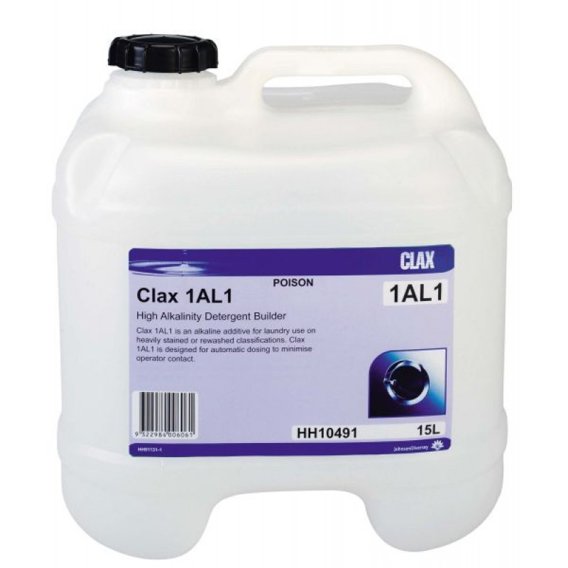 Clax 100 22A 1 Concentrated Laundry Detergent 15L Ea Diversey ...