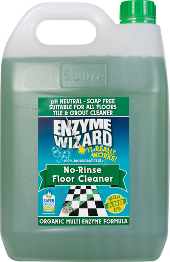 No Rinse Floor Cleaner 5L Ea Enzyme Wizard