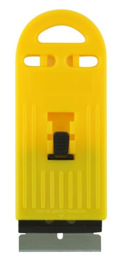 Plastic Scraper With One Blade Yellow Each Sheffield - Melbourne ...
