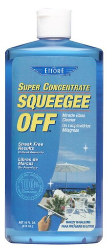 Ettore Squeegee Off Super Concentrate Window Cleaner 16OZ Ea Interclean ...