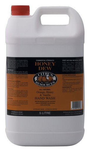 Honey Dew Hand Wash/Shower Gel 5L Ea Research - Melbourne Cleaning Supplies