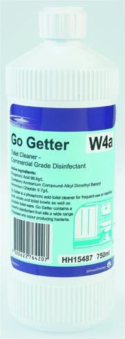 Go Getter Toilet Commercial Grade Disinfectant 750ML Ea Diversey