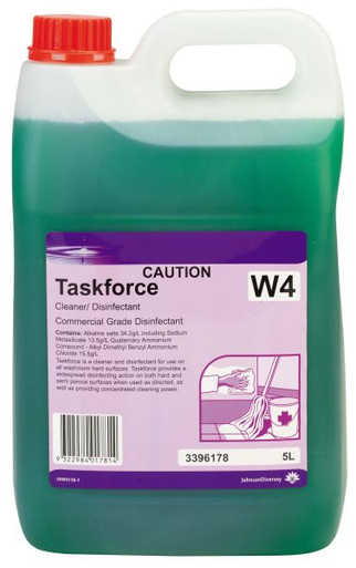 Taskforce Commercial Grade Disinfectant Cleaner 5L Ea Diversey - Melbourne Cleaning Supplies