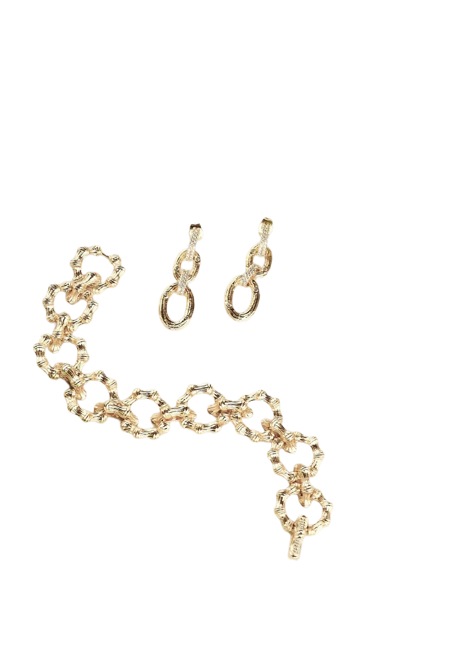 Bamboo Chain Bracelet - Monkee's of Williamsburg