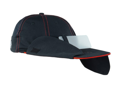 ahg Shooting Cap Black/Red - Nordic Marksman